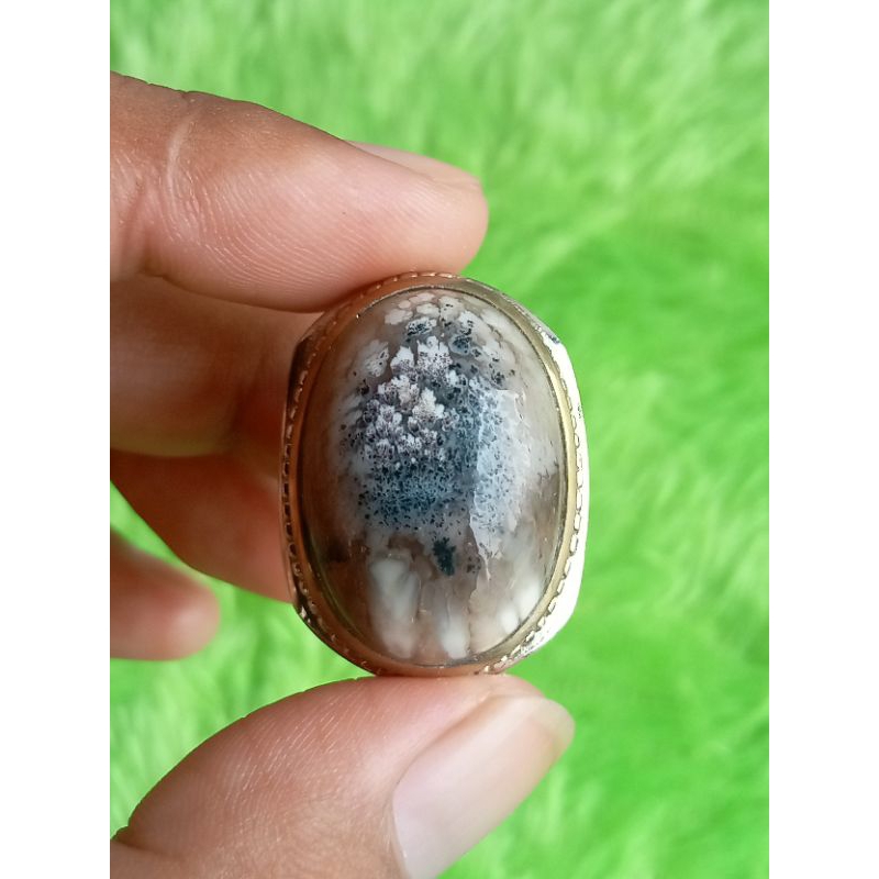 Jual Batu Akik Pancawarna Garut Kembang Rande motif rangkaian bunga ...