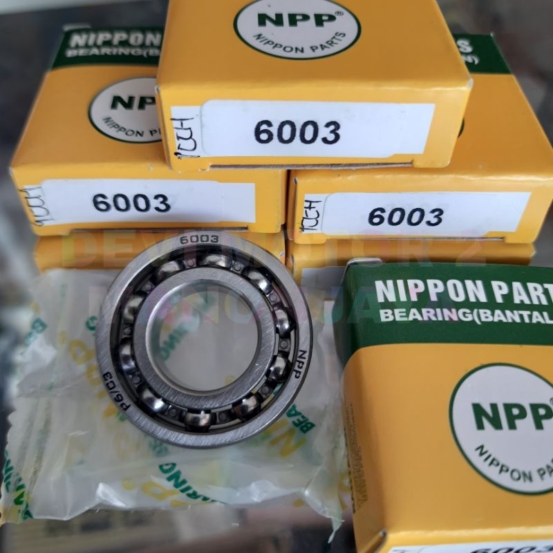 Jual Bearing / Laher Motor 6003 NPP | Shopee Indonesia