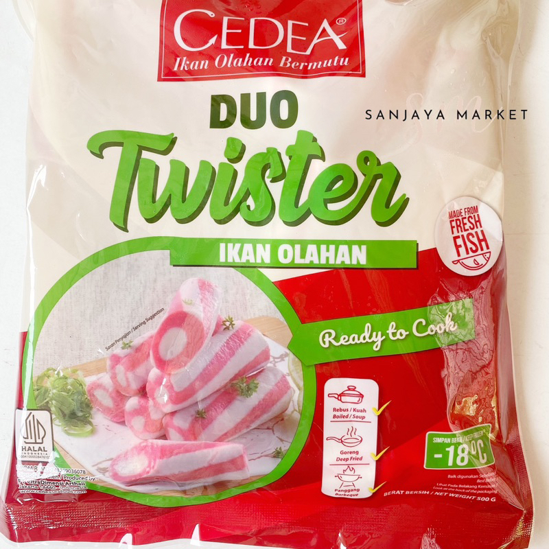 Jual Cedea Duo Twister Ikan Olahan 500gr | Shopee Indonesia
