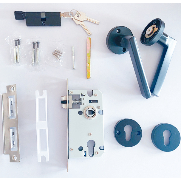 Jual Gaya Eropa Kunci Pegangan Pintu Kamar Tidur Dalam Ruangan Ruang ...