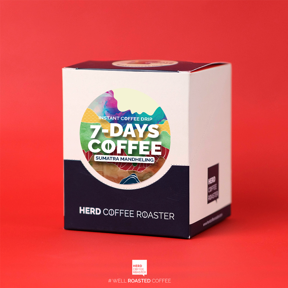Jual Herd Coffee Roaster 7-Days Coffee Instant Coffee Drip | Shopee ...