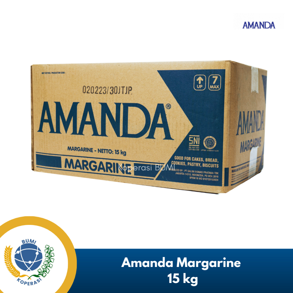 Jual Margarin Amanda 15KG | Shopee Indonesia