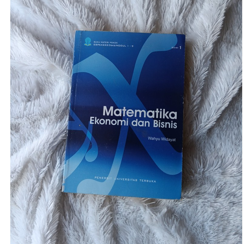 Jual [MODUL UT] MATEMATIKA EKONOMI DAN BISNIS (EDISI 1) | Shopee Indonesia