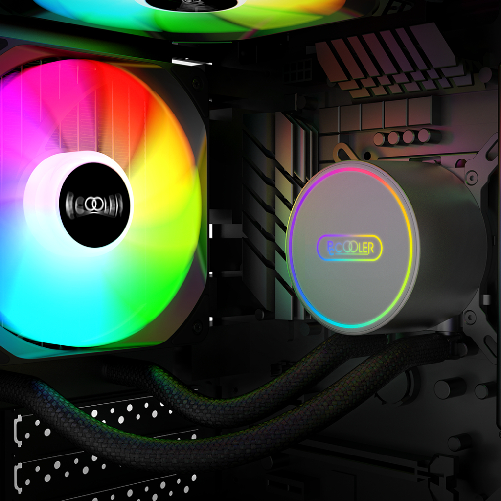 Jual PCCOOLER GI-CL120 VC PRO Water Cooling RGB 120mm | Shopee Indonesia