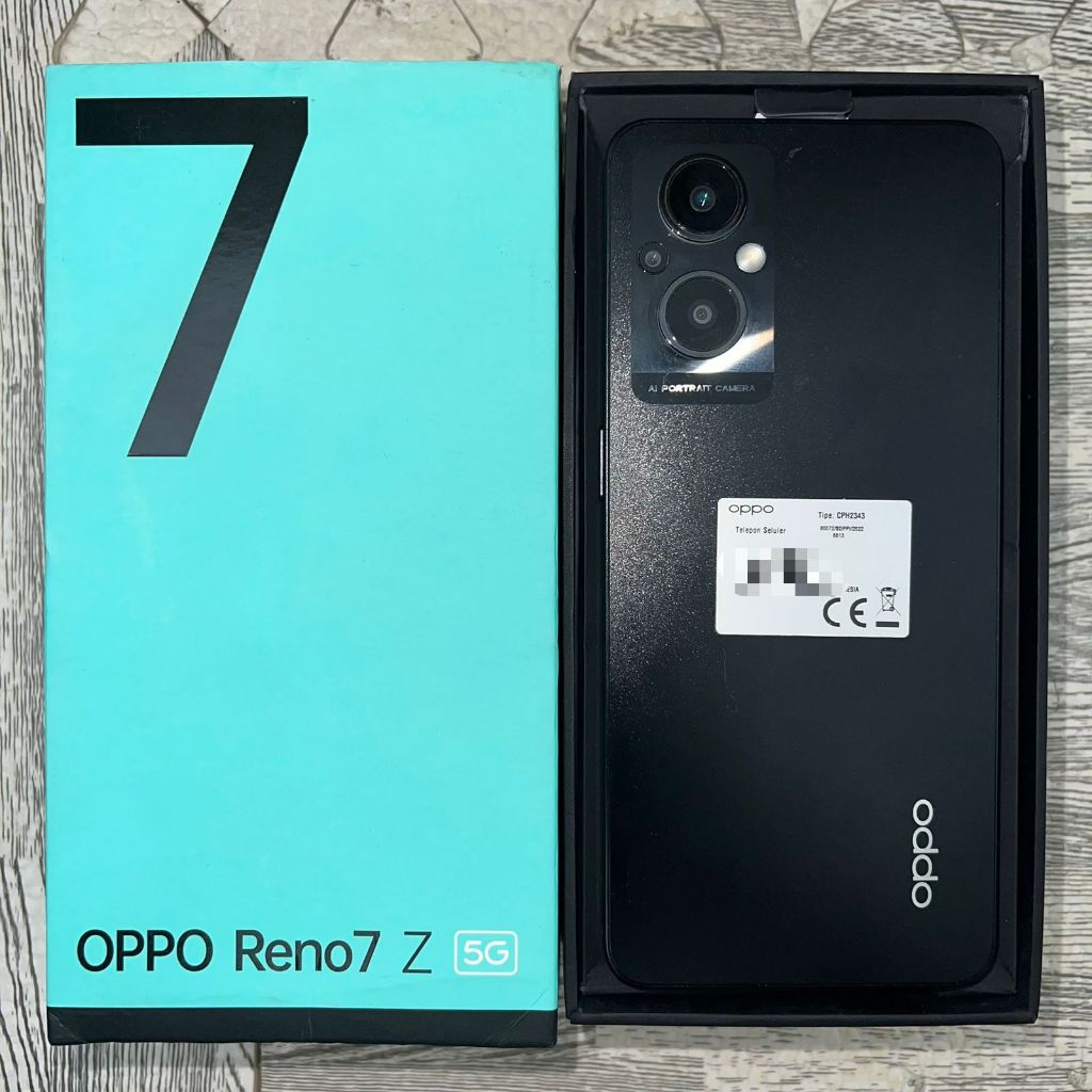 Jual Oppo Reno 7z 5G 8/128 GB Second Fullset Bekas Resmi ORI | Shopee ...