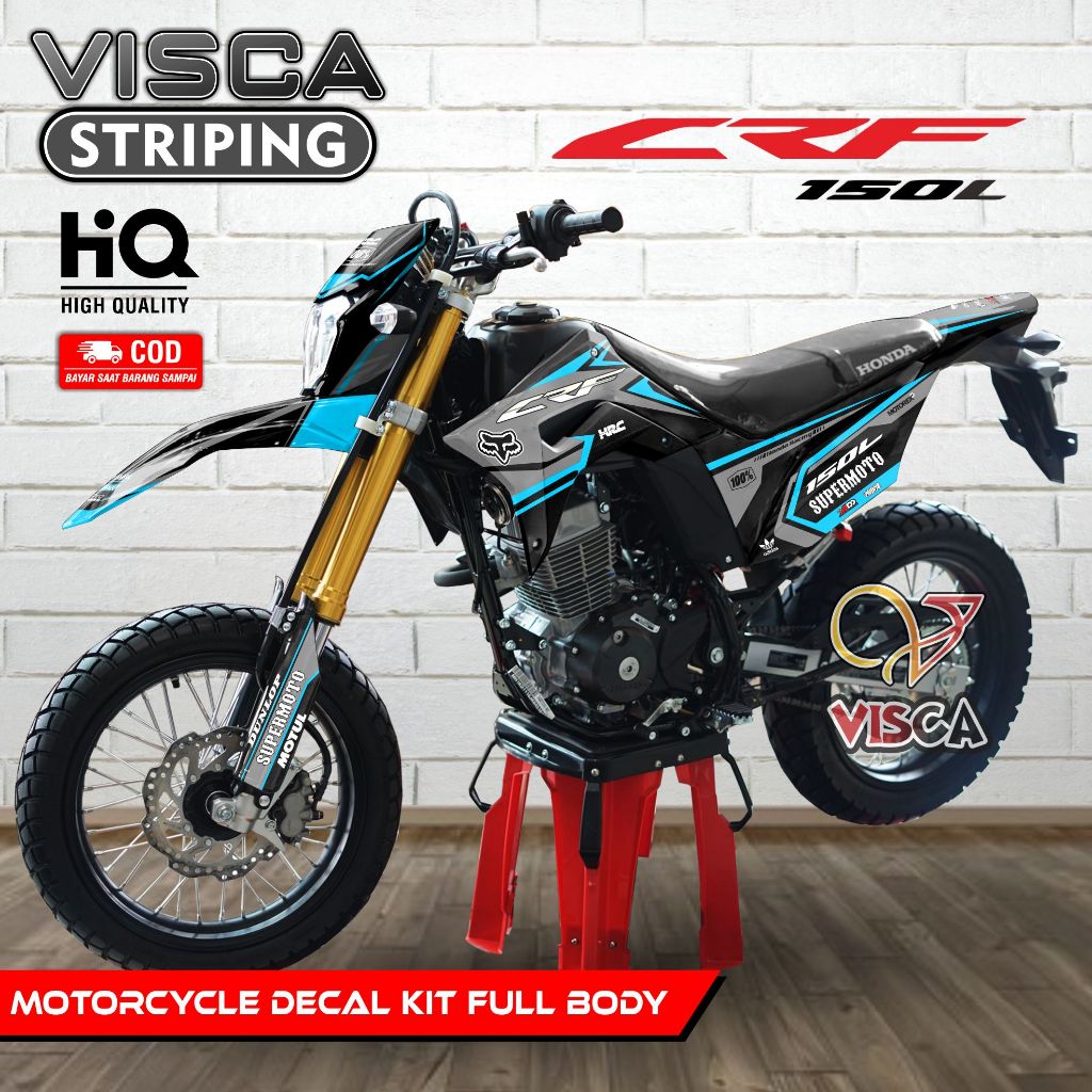 Jual Decal CRF 150 L Full Body - Stiker Motor CRF 150 L - Dekal CRF ...