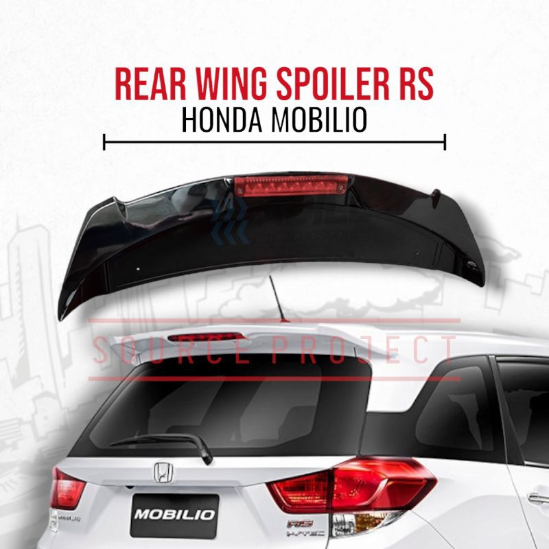 Jual REAR WING SPOILER RS HONDA MOBILIO BR-V | Shopee Indonesia