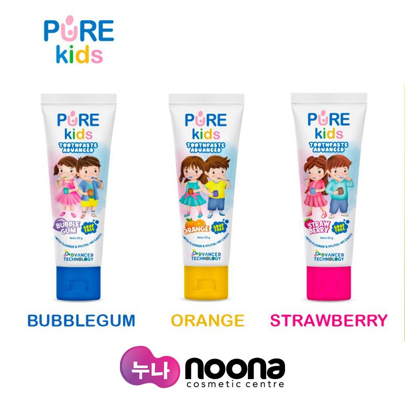 Jual PURE KIDS TOOTHPASTE ADVANCED 50G | Shopee Indonesia