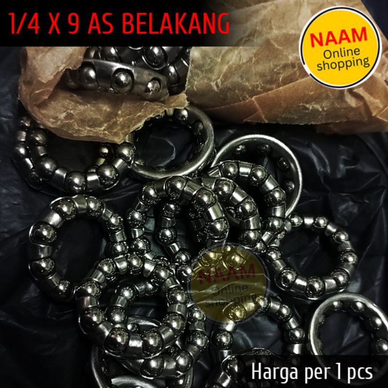 Jual GOTRI SARANG 1/4 X 9 AS LAKER TENGAH BB AS CRANK SHAFT - GOTRI 1/4 ...