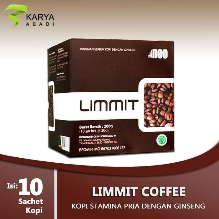 Jual KOPI LIMMIT 1 BOX ISI 10 SACHET | Shopee Indonesia