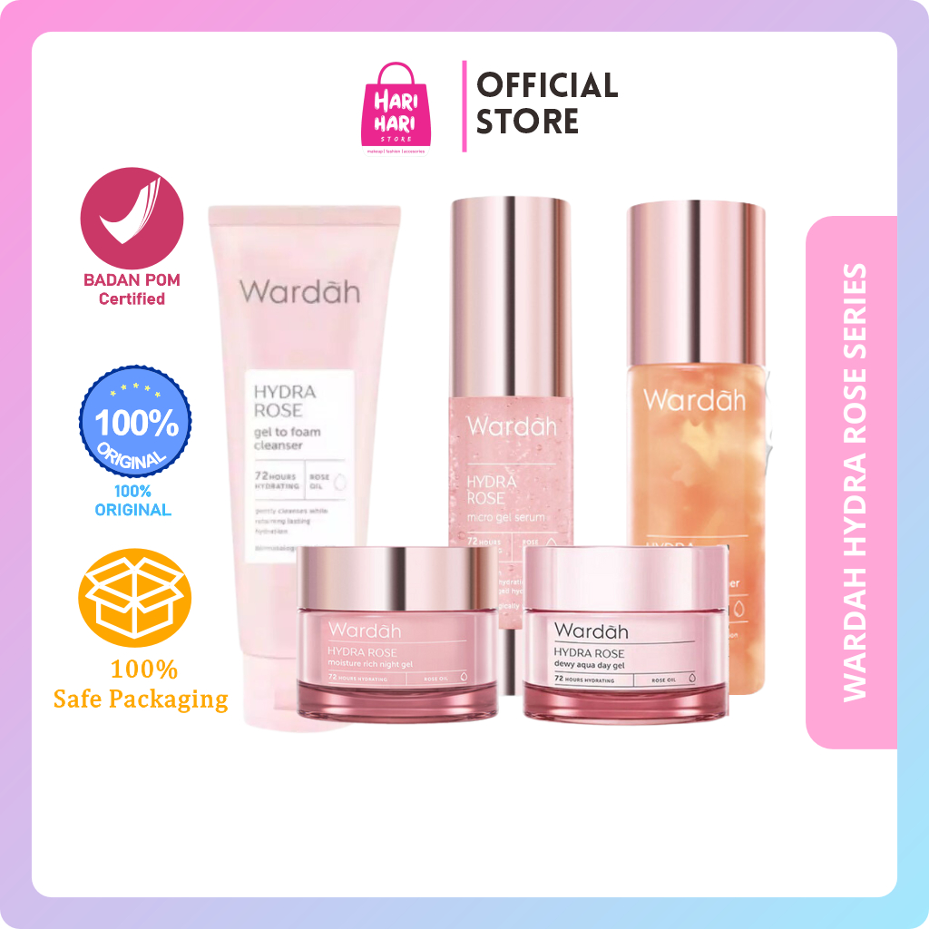Jual Wardah Hydra Rose Series | Shopee Indonesia