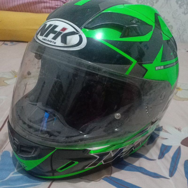 Jual Preloved Helm NHK ORI Fullface | Shopee Indonesia