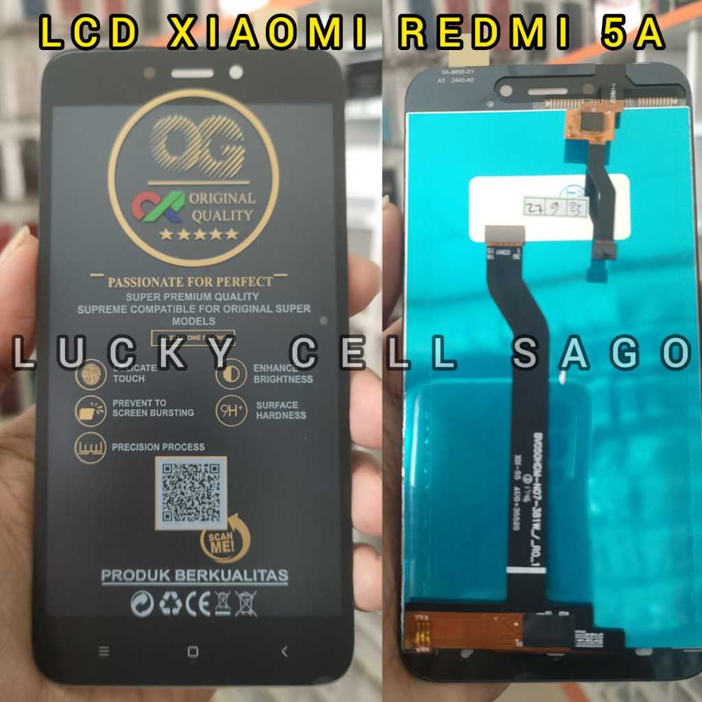 Jual LCD FULLSET XIAOMI REDMI 5A OG SUPER / ZEVAN | Shopee Indonesia