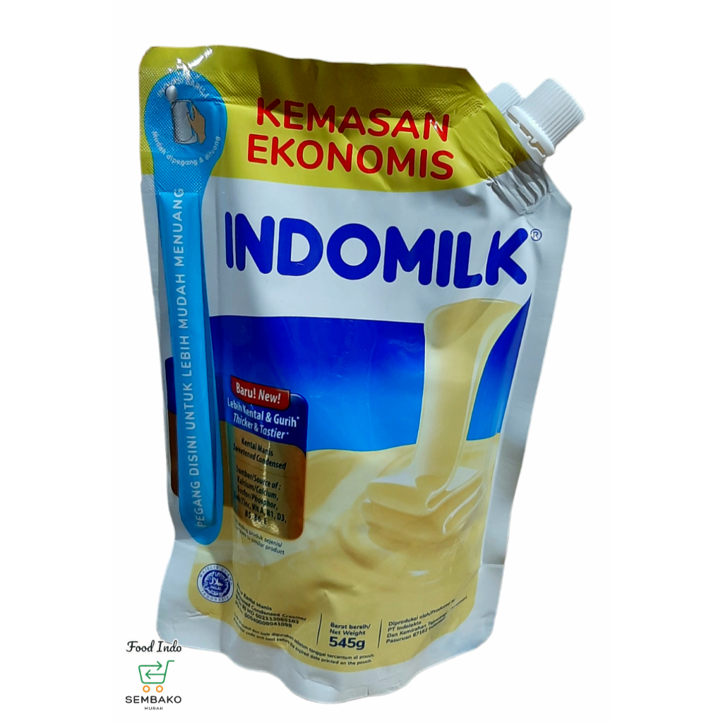 Jual SUSU INDOMILK CREAMER POUCH 545G | Shopee Indonesia