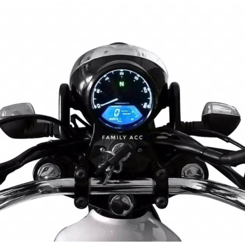 Jual SPEEDOMETER DIGITAL CUSTOM JAPSTYLE CAFERACER / SPIDO BABON PLUS ...