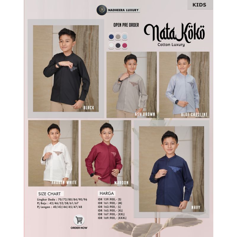 Jual KOKO KIDS | NATA KOKO KIDS | BY NADHEERA LUXURY | Shopee Indonesia