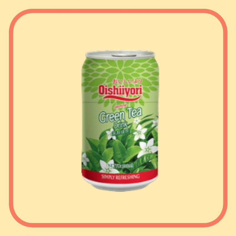 Jual Oishiiyori Green tea Jasmine / green tea kaleng (3 kaleng ...