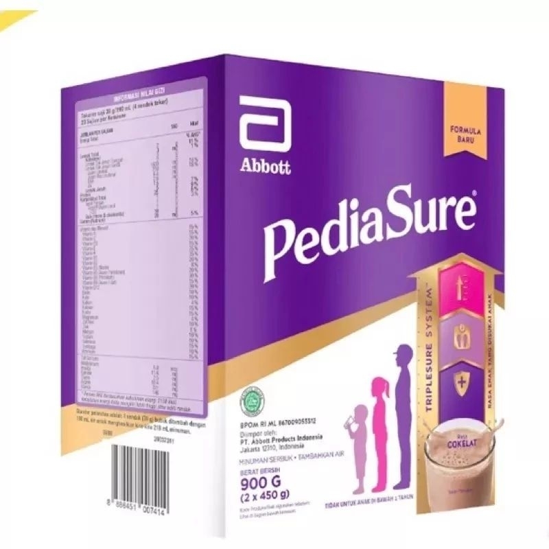 Jual Pediasure Triplesure Coklat Rasa Coklat 900 900gr 900 gr (2 x 450gr) | Shopee Indonesia