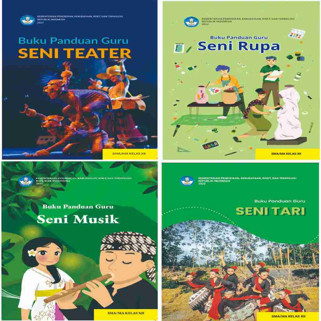 Jual Buku Panduan Guru Seni Musik/Seni Tari/Seni Teater/Seni Rupa untuk SMA/MA Kelas XII ...