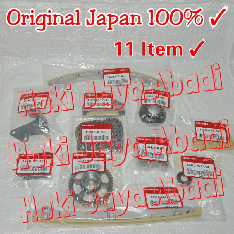 Jual Timing Kit Rantai Keteng Tensioner Timing Chain Set Honda CRV CR-V ...