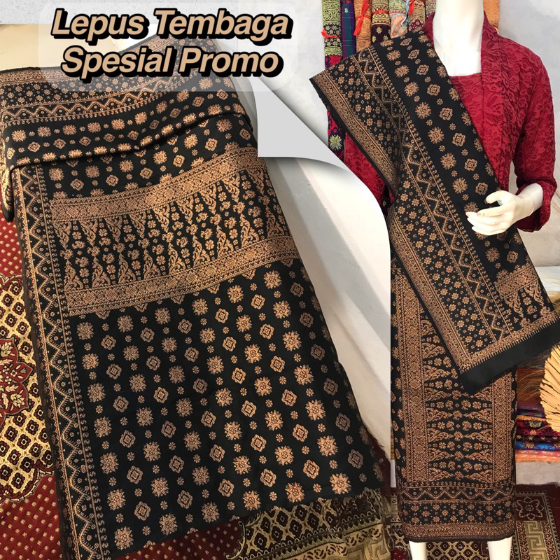 Jual SONGKET LEPUS TEMBAGA SPESIAL PROMO PEACH OTAK UDANG - ASLI TENUN ILHAM SONGKET PALEMBANG ...