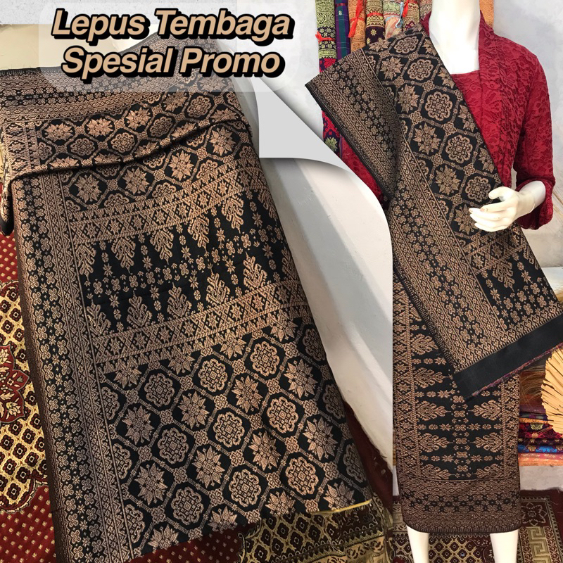 Jual SONGKET LEPUS TEMBAGA SPESIAL PROMO PEACH OTAK UDANG - ASLI TENUN ILHAM SONGKET PALEMBANG ...