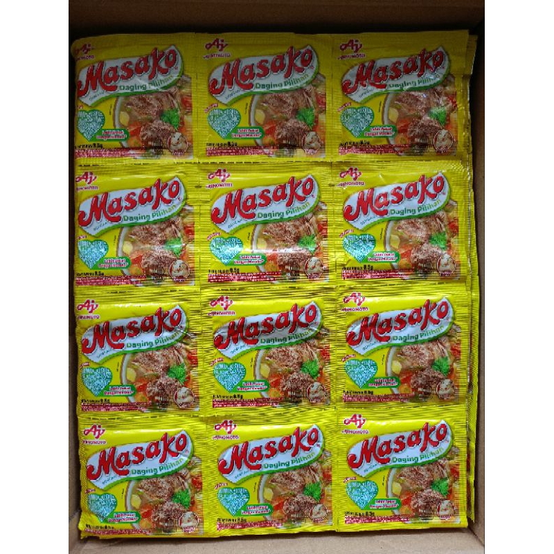 Jual masako sapi / ayam renceng (12 sachet) | Shopee Indonesia