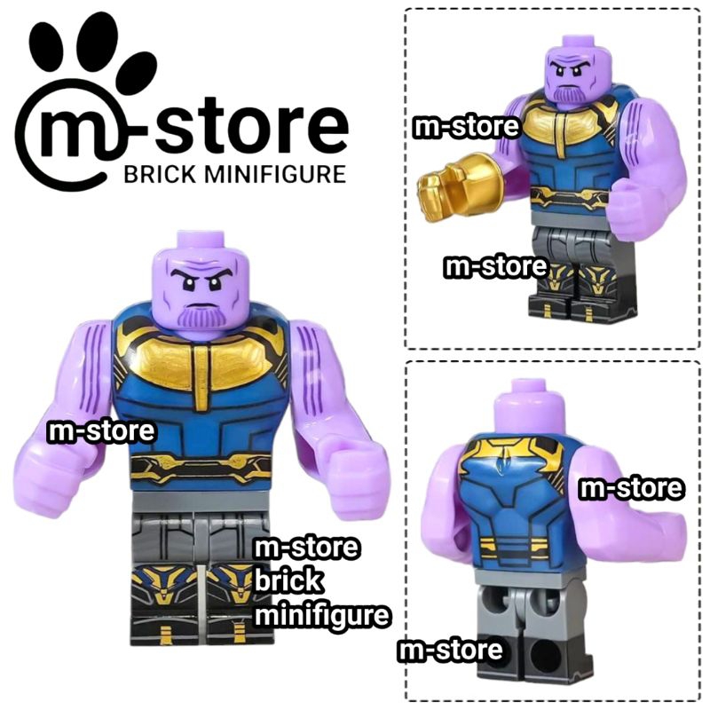 Jual brick thanos mini toy figure | Shopee Indonesia