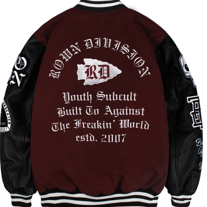 Jual Rown Division Stockroom Jacket Varsity - Rown Division Official ...