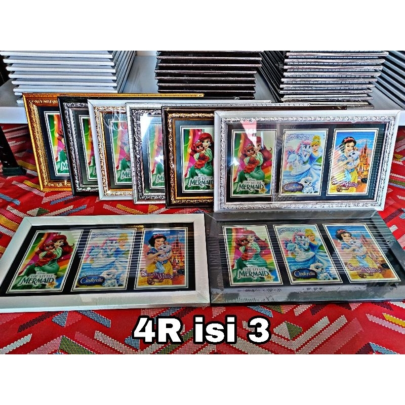 Jual Pigora 4R 3in1 Lanscape//Bingkai foto 4R isi 3//ukuran 4R (10x15) | Shopee Indonesia