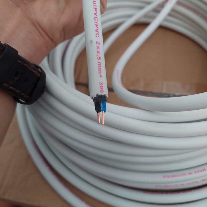 Jual KABEL NYM 2x2,5 SNI LOTUSKU KAWAT LISTRIK ISI 2 KABEL TEMBAGA ...