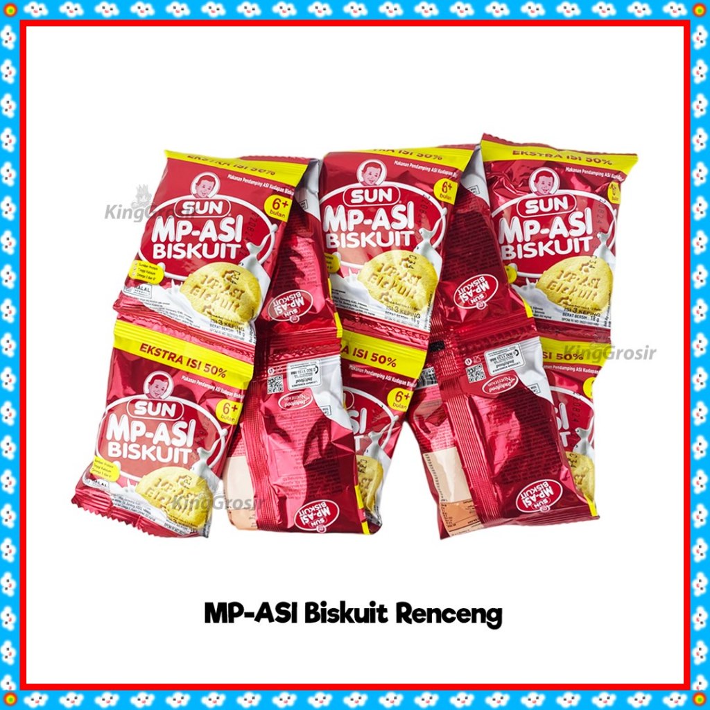 Jual SUN MP-ASI Biscuit Renceng isi 10 sachet / Biskuit Bayi MPASI ...