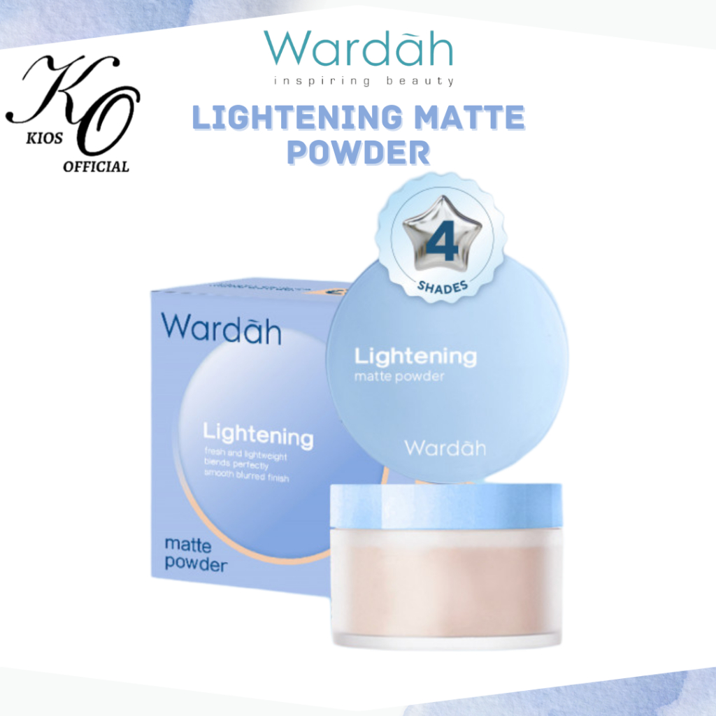 Jual Wardah Lightening Matte Powder SPF 20 PA++ | Oil Control | Bedak ...