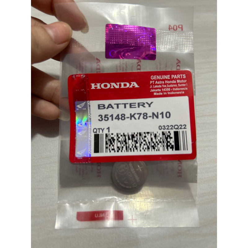 Jual BATERAI REMOT REMOTE MOTOR ADV PCX VARIO 150 160 FORZA SH150I XMAX ...