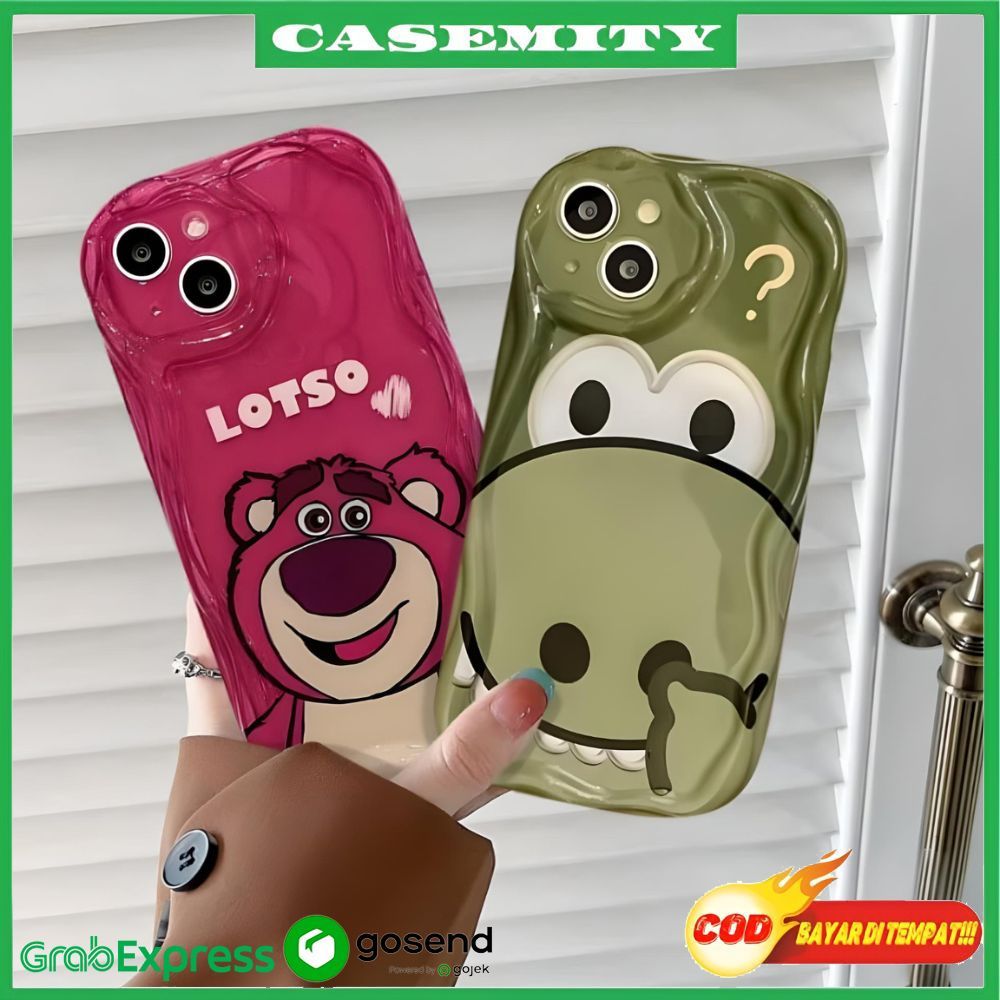 Jual Case iPhone X XS XR 11 11 Pro 12 12 Pro Casing Red Lotso And Green ...