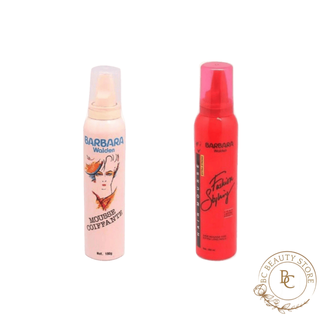 Jual BARBARA WALDEN Hair Mousse Foam rambut 180ml | Shopee Indonesia