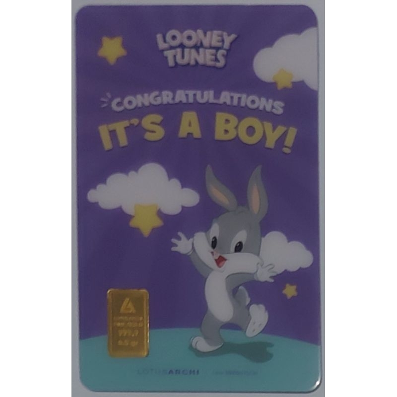 Jual Logam Mulia Lotus Archi 0.5 Gram Looney Tunes Congratulations It's ...