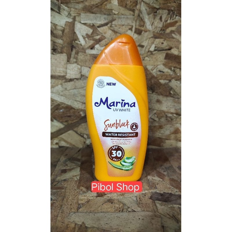 Jual MARINA UV WHITE SUNBLOCK SPF30 PA++ 85ml | Shopee Indonesia