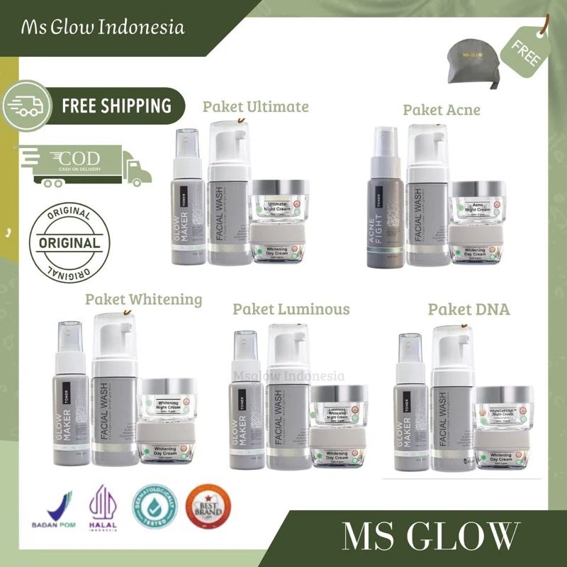 Jual Paket Ms Glow Original | Shopee Indonesia