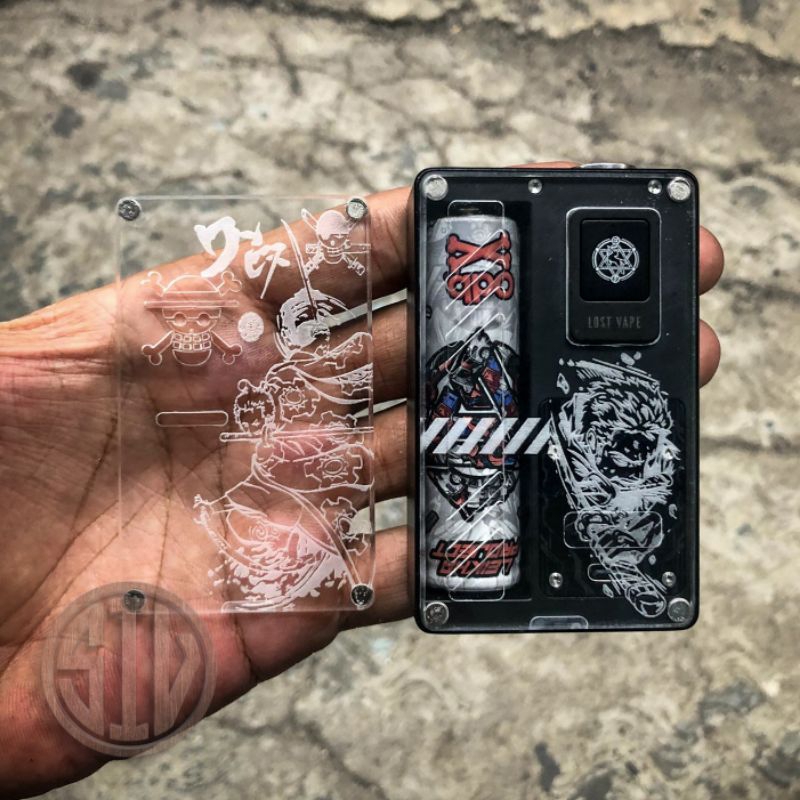 Jual Door Panel Acrylic Clear Transparan Centa b80 motif Offwhite ...