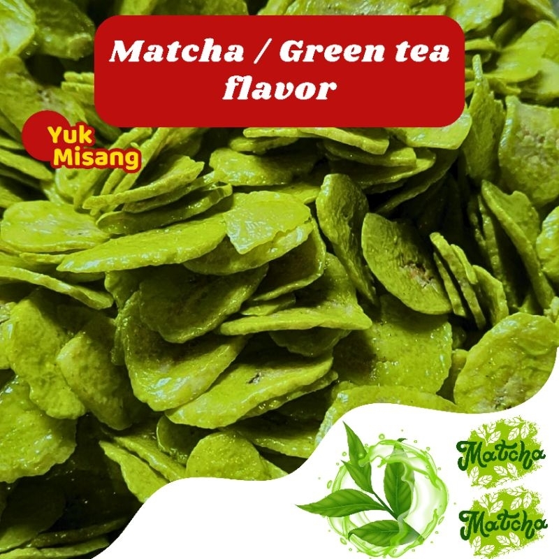 Jual Keripik Pisang Lumer Manis Green Tea Matcha Kripik Pisang Coklat ...