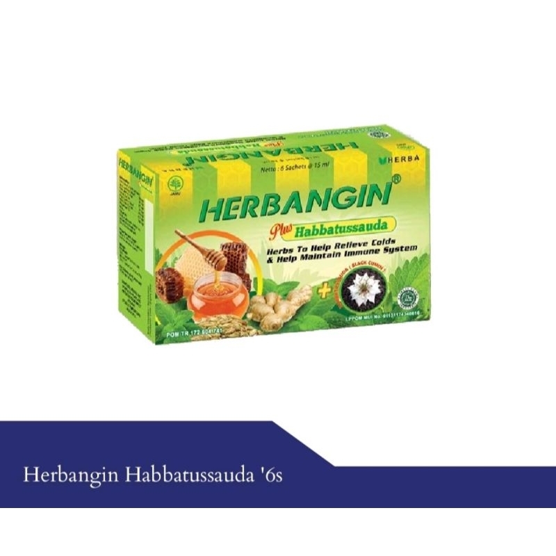 Jual TOLAK ANGIN HERBA HERBANGIN HABBATUSSAUDA 12 SACHET | Shopee Indonesia