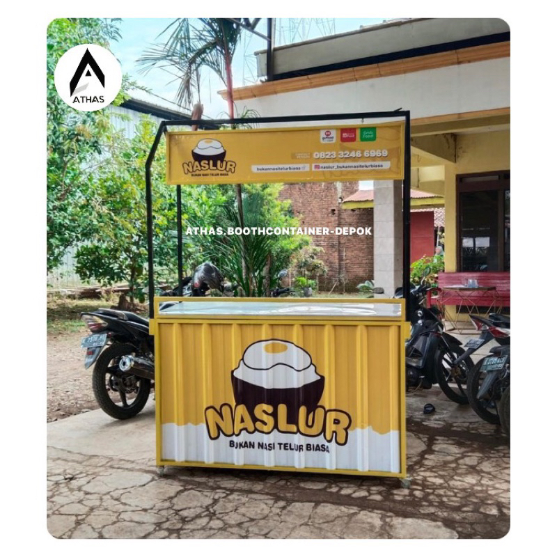 Jual Booth Portable | Usaha cemilan & Minuman | Siap Pakai | Shopee ...