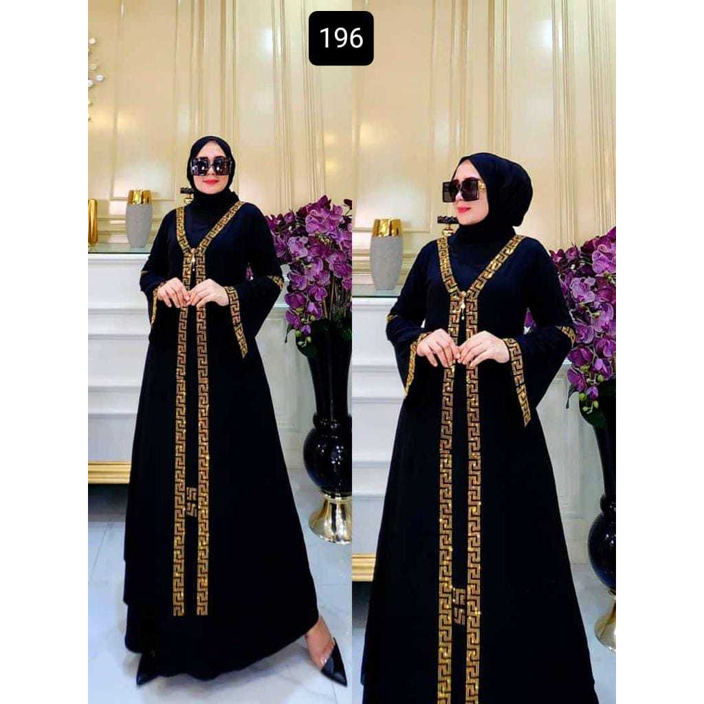 Jual Abaya turkey premium terbaru 196 | Shopee Indonesia