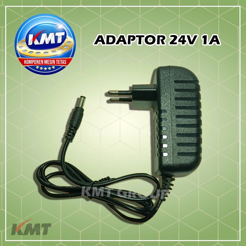 Jual Adaptor 24 Volt 1 Ampere 24V 1A KMT | Shopee Indonesia