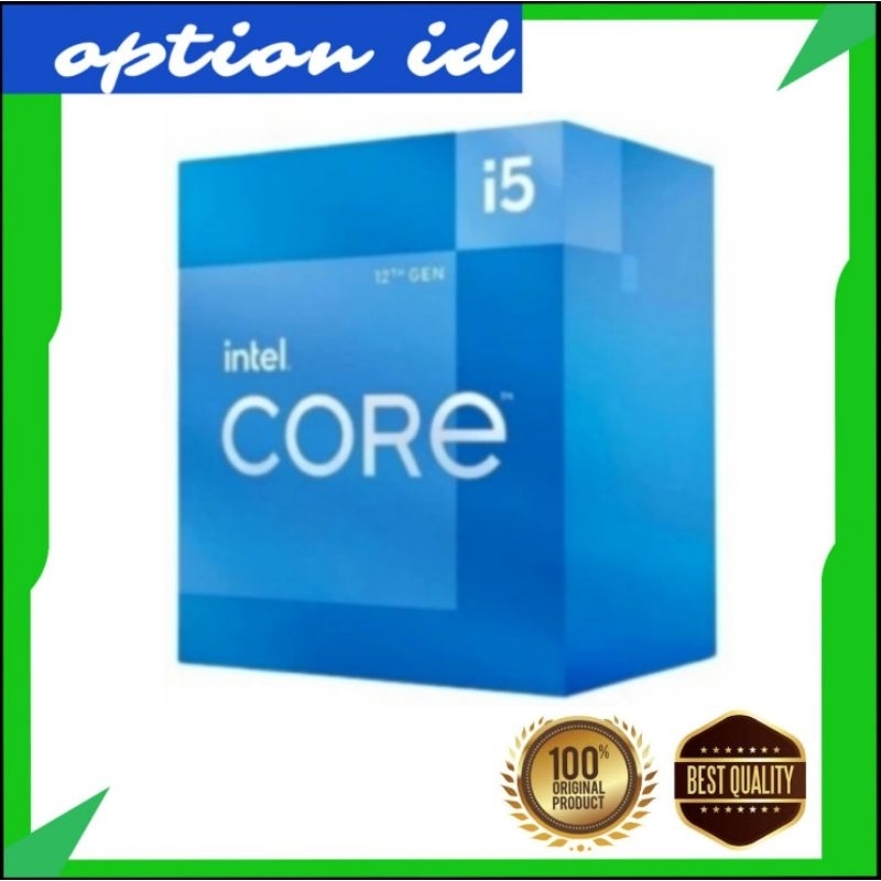 Jual Processor INTEL CORE i5 12400 Box | LGA 1700 CPU Gen 12 Alder lake ...