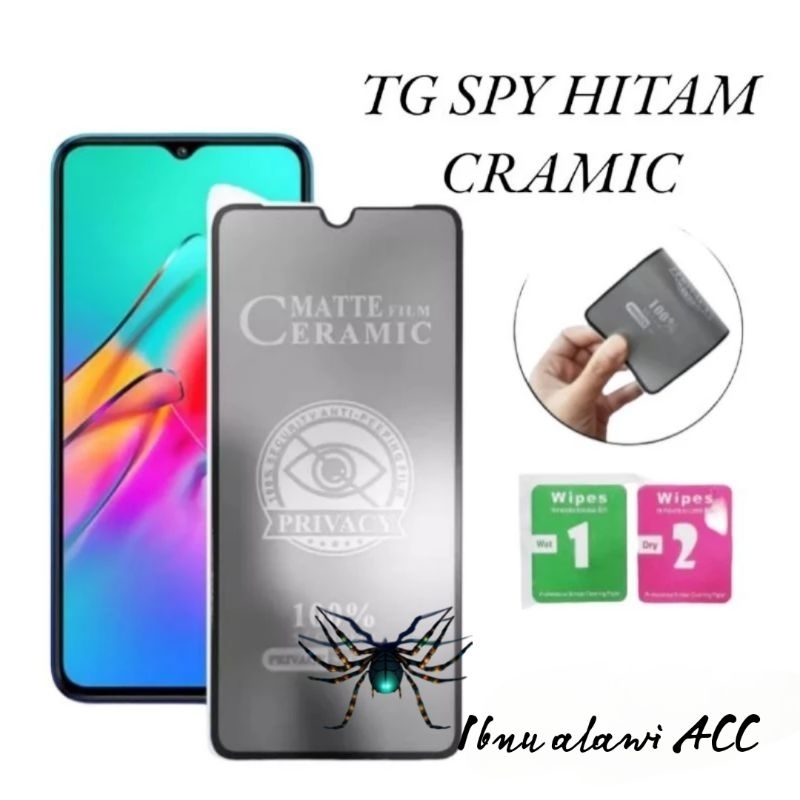 Jual Tempered Glass SAMSUNG A10E/A10S TEMPER CERAMIC MATTE PRIVASI/ANTI SPY KUALITAS TERBAIK ...