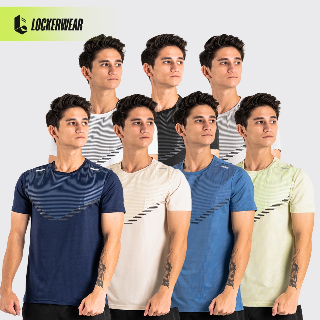 Jual Baju Sport Running Jogging Lari Gym Fitness Kaos Pakaian Olahraga ...