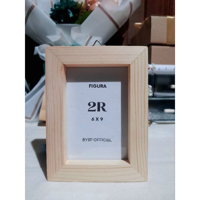 Jual (READY) Figura/frame Kayu Jati Belanda Ukuran 2R (6×9) & 3R (9×13 ...