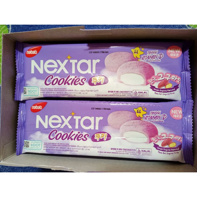 Jual Nextar Cookies Korean Goguma Flavoured 1 Pcs 34gr | Shopee Indonesia